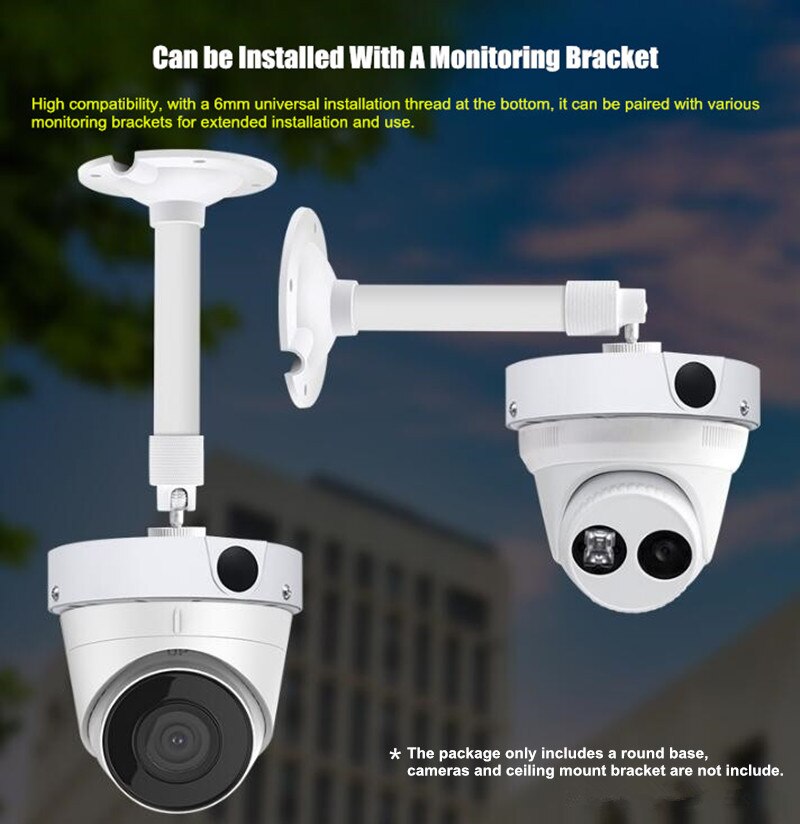 Aluminum Alloy Dome Surveillance Bracket Line Base Box Adapter – CCTV ...